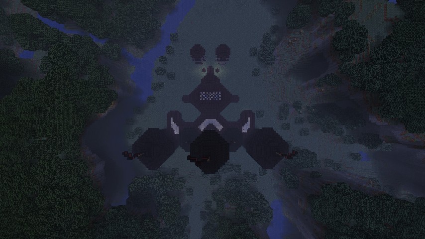 Shadowmoon Fortress Minecraft Map