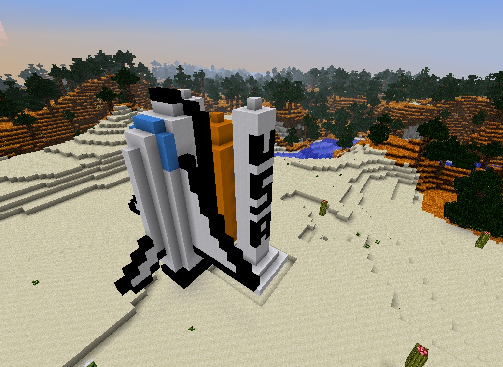 Space Shuttle Minecraft Map