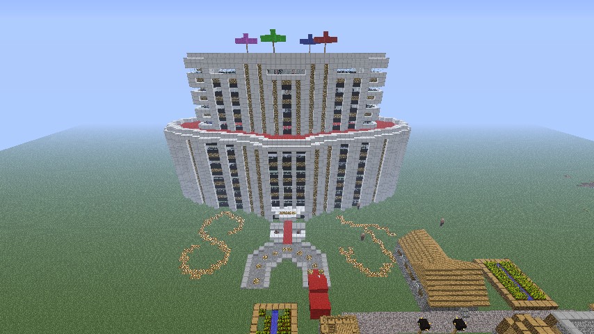 modern Hotel step 1 to done! Minecraft Map