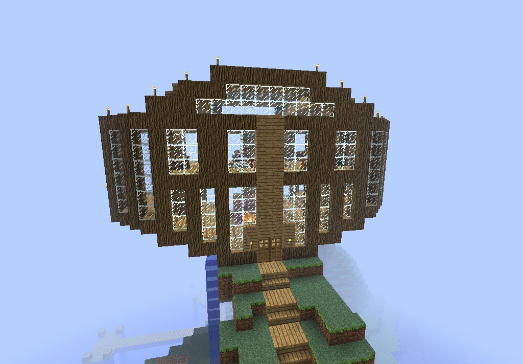 An abstract house or something more? Minecraft Map