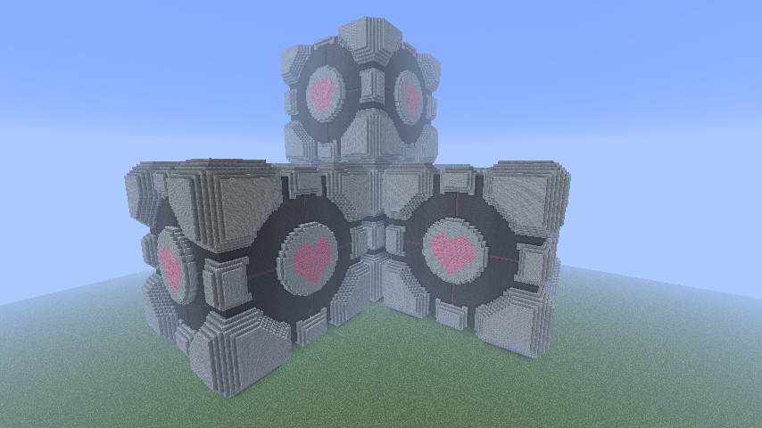Companion Cube Minecraft Map