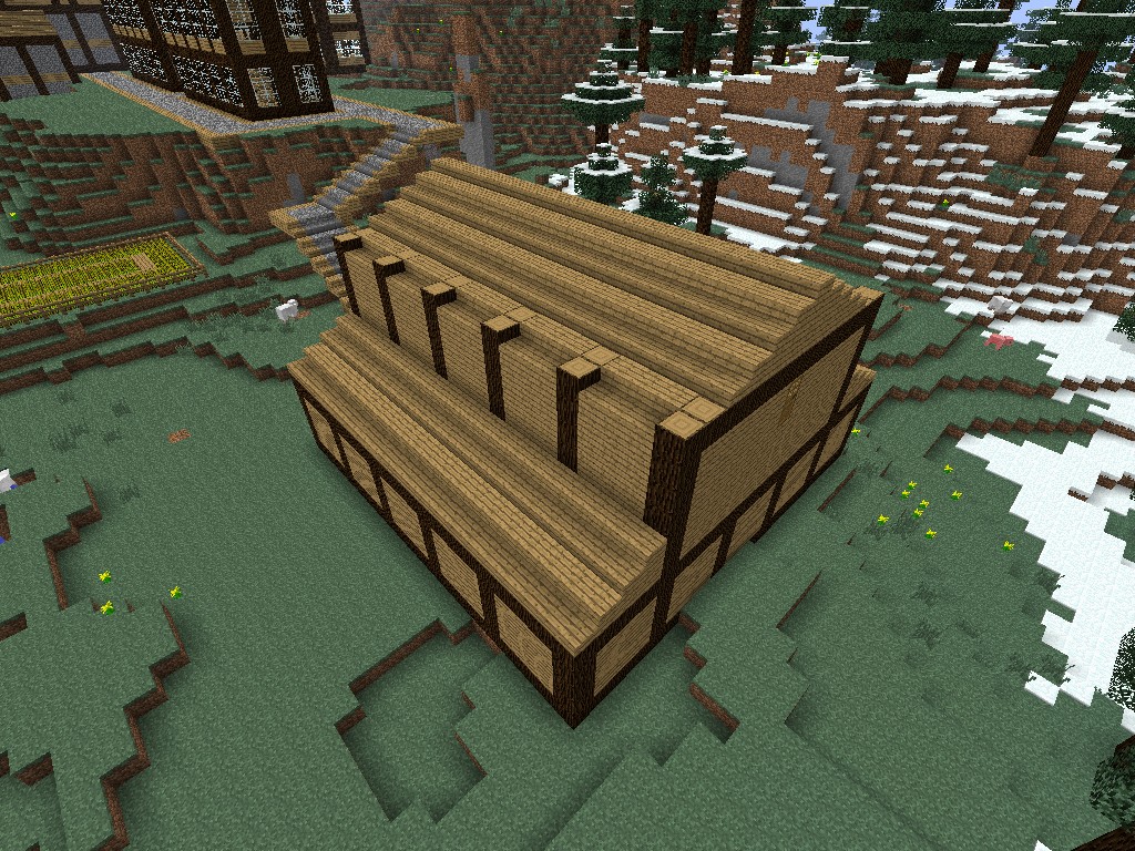 Nice little barn Minecraft Map