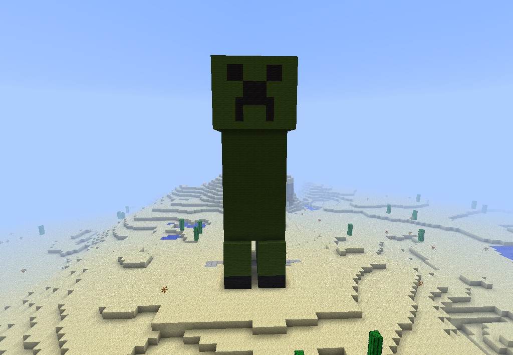 Creeper House Minecraft Map