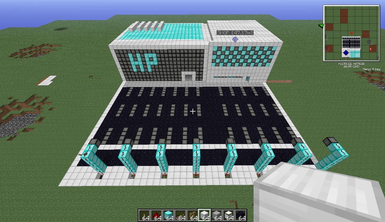 My High tech town Minecraft Map