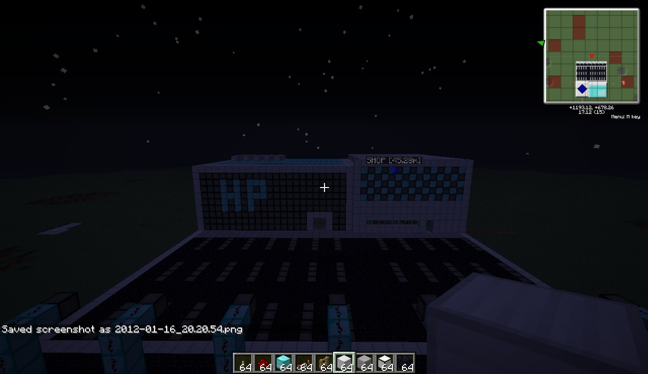 My High tech town Minecraft Map