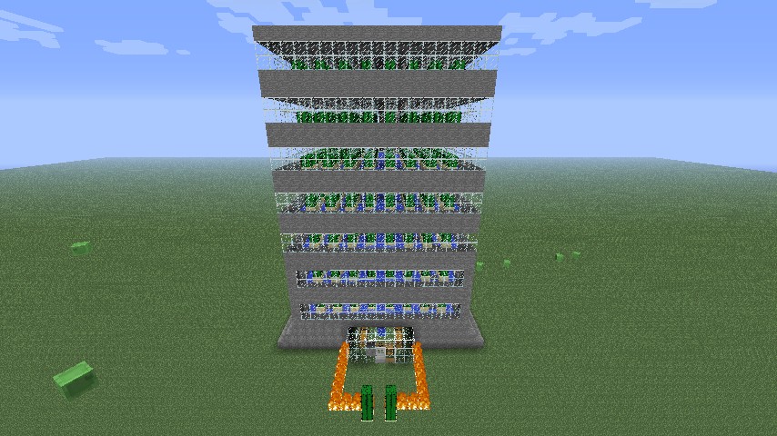 Cactus Farm and Awesome House Minecraft Map