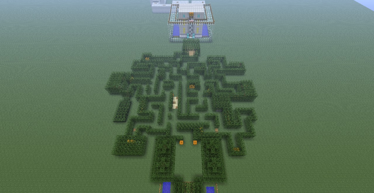 Piston Elevators Horizontal and Vertical Minecraft Map