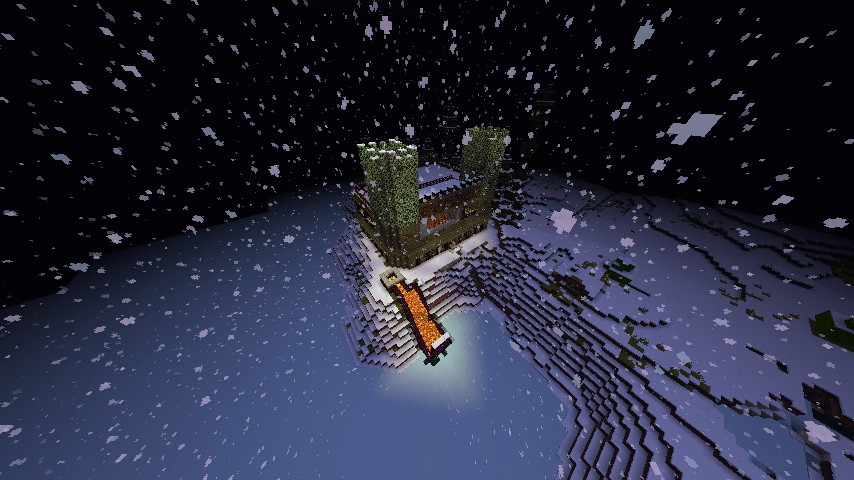 snow manor Minecraft Map