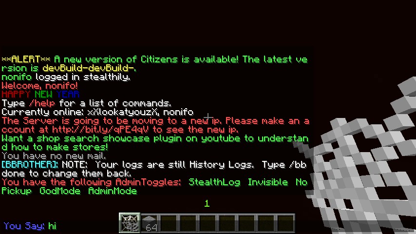 You Say! Chat mod Update! Minecraft Mod