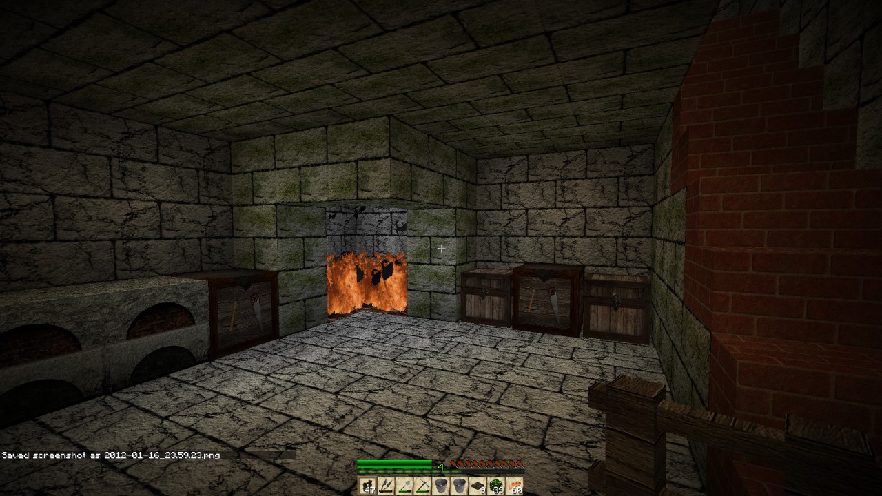 MineDown Server.. funny looking holes in walls? Minecraft Map