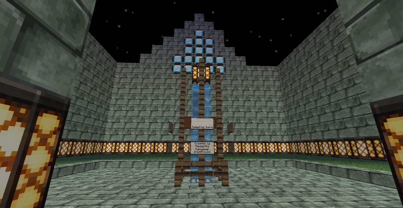 Spleefing arena Minecraft Map