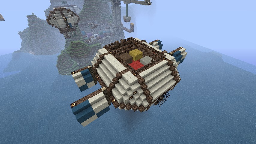 Cargo Airship Minecraft Map