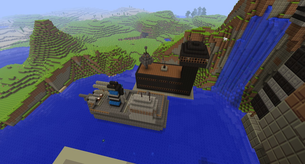 Small Naval Base Minecraft Map