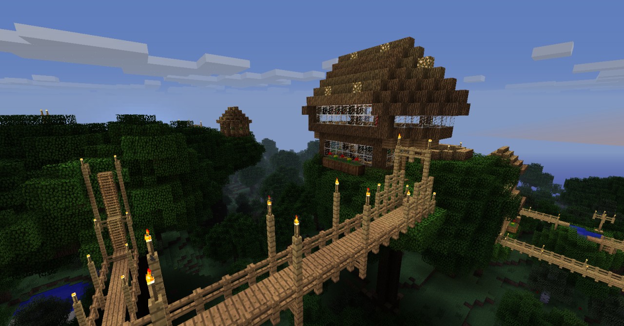 Elven City - Suggest a texture pack!!! Minecraft Map