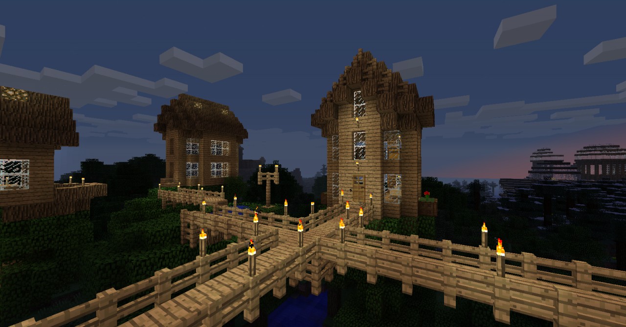 Elven City - Suggest a texture pack!!! Minecraft Map