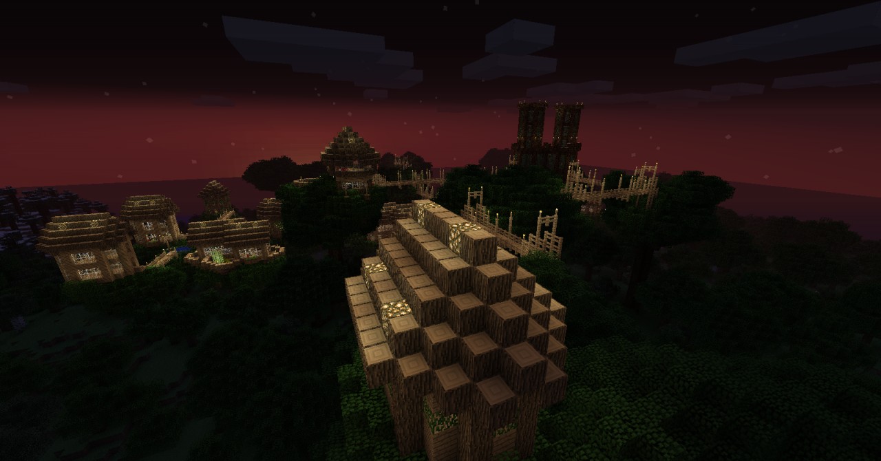 Elven City - Suggest a texture pack!!! Minecraft Map