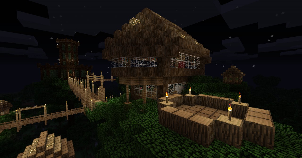 Elven City - Suggest a texture pack!!! Minecraft Map