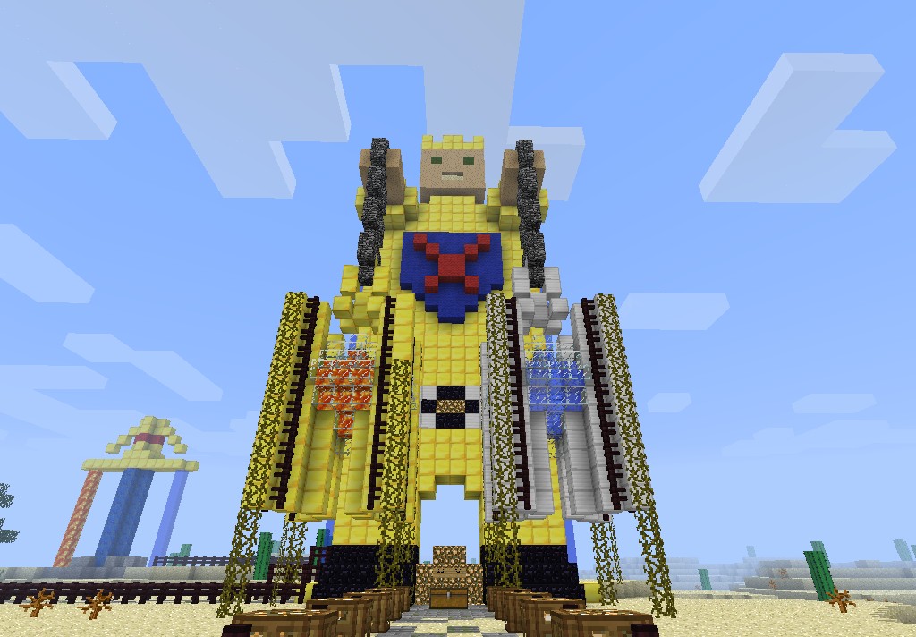 Escape from the Temple of Gargamel Minecraft Map