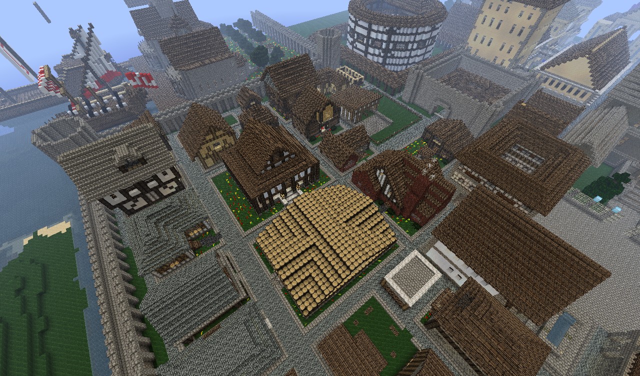 ~Civita Vecchia~ Medieval/Renaissance Town Minecraft Map