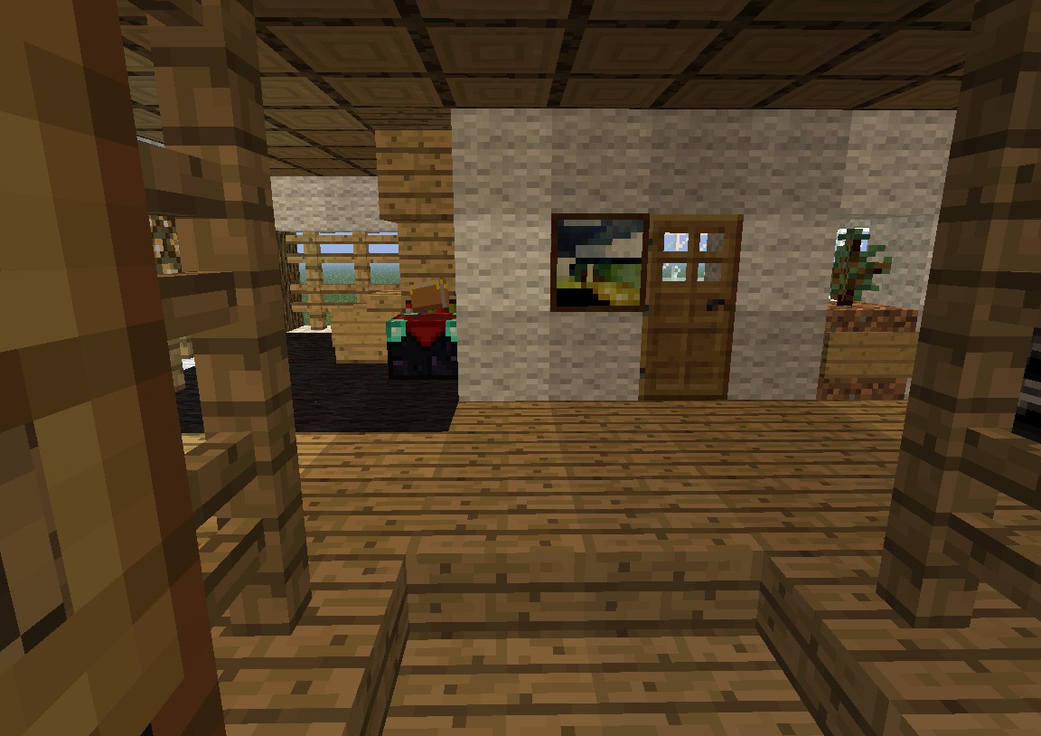 flat world japanesehouse Minecraft Map