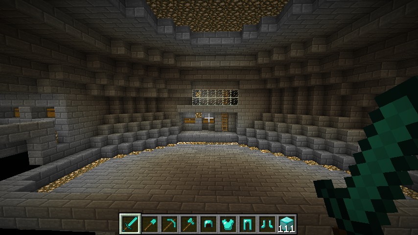 Underground house Minecraft Map
