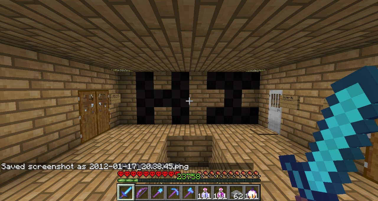 Underground hotel wif pistons and shitz lolz. Minecraft Map