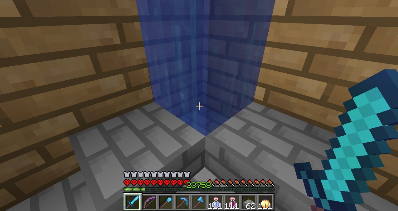 Underground hotel wif pistons and shitz lolz. Minecraft Map