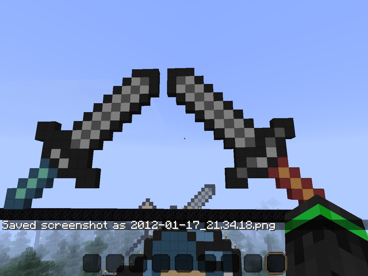 My pixel art world (first upload) Minecraft Map