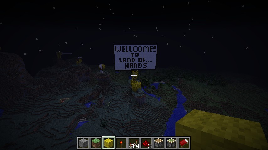 Land of Hands Minecraft Map