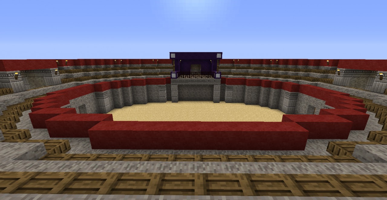 Roman Arena Minecraft Map