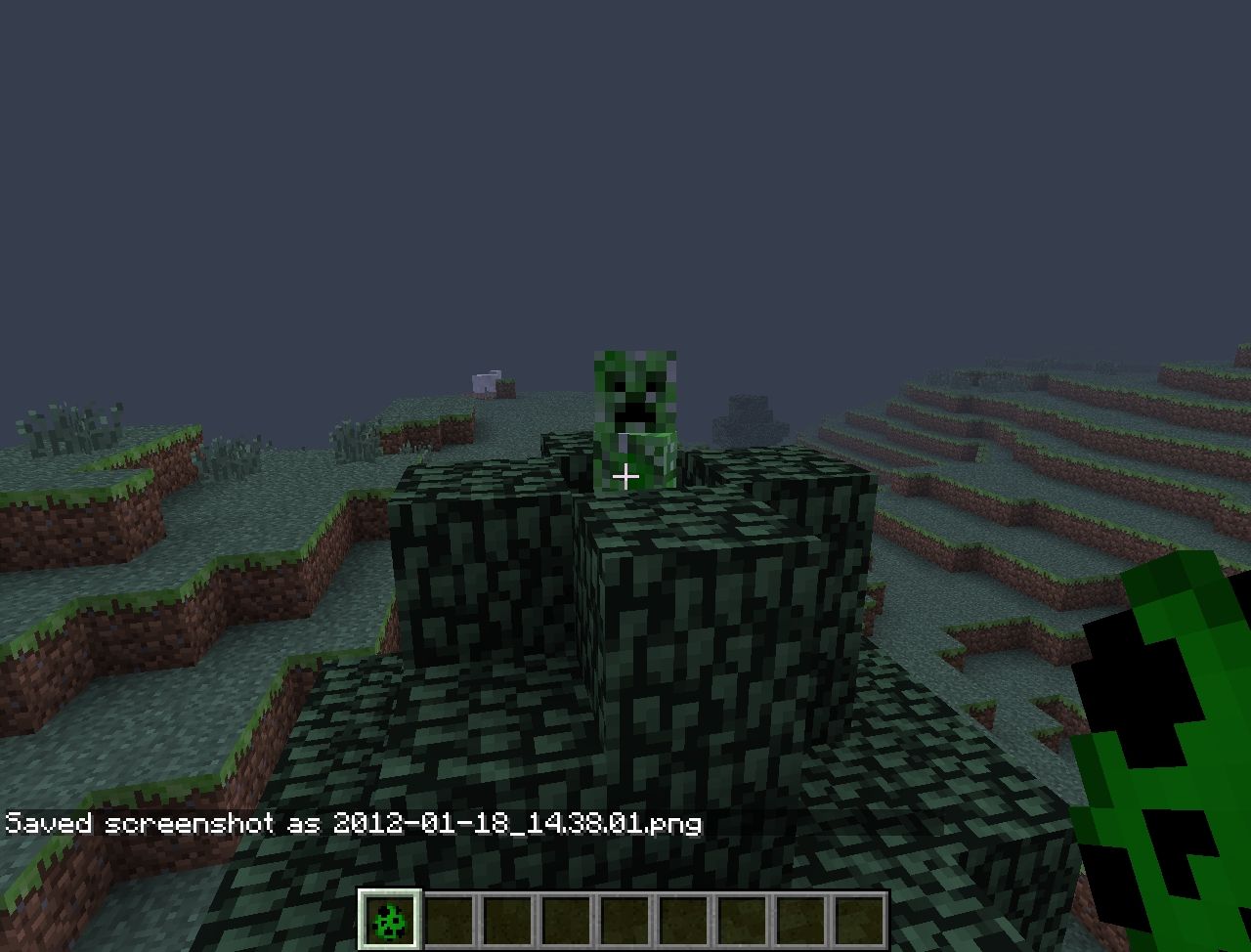 Treed creeper Minecraft Map