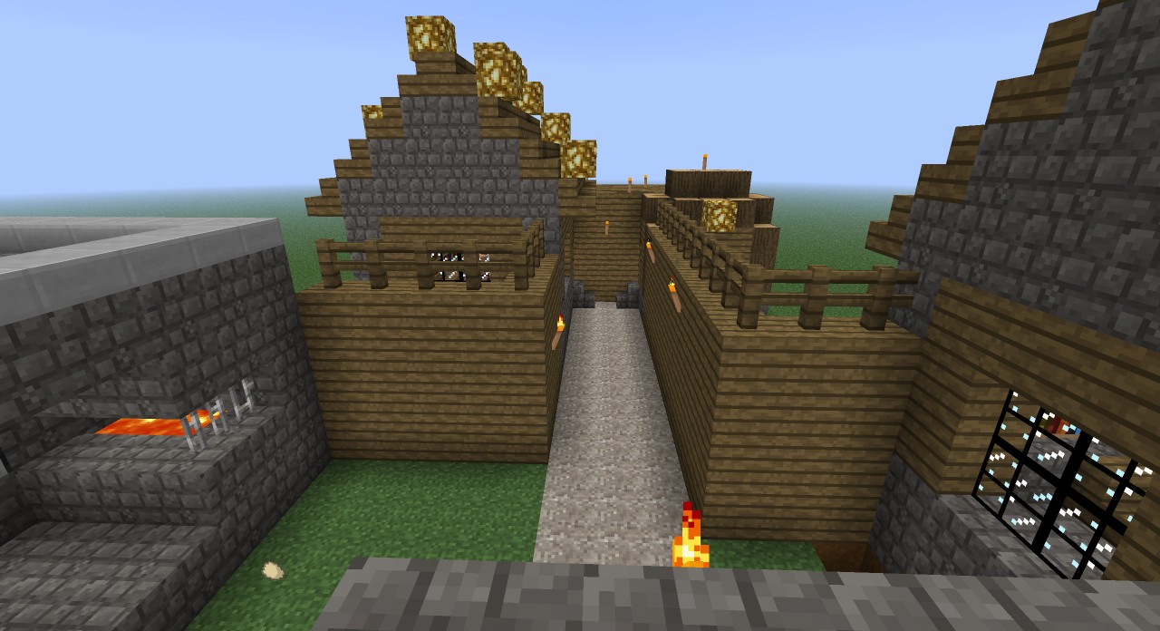 Quarantined NPC village Minecraft Map