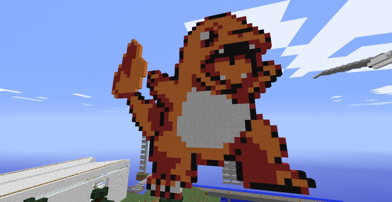 Charmander Minecraft Map