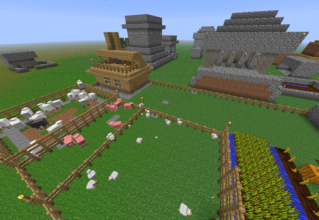 small farm Minecraft Map