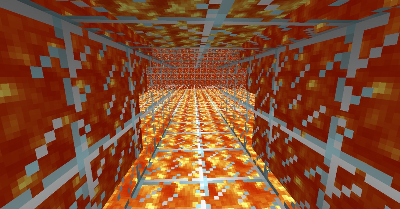 my lava PYRAMID Minecraft Map
