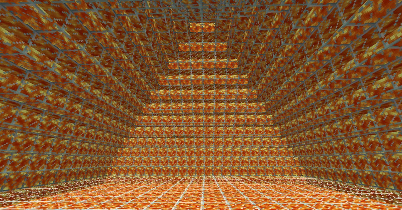 my lava PYRAMID Minecraft Map