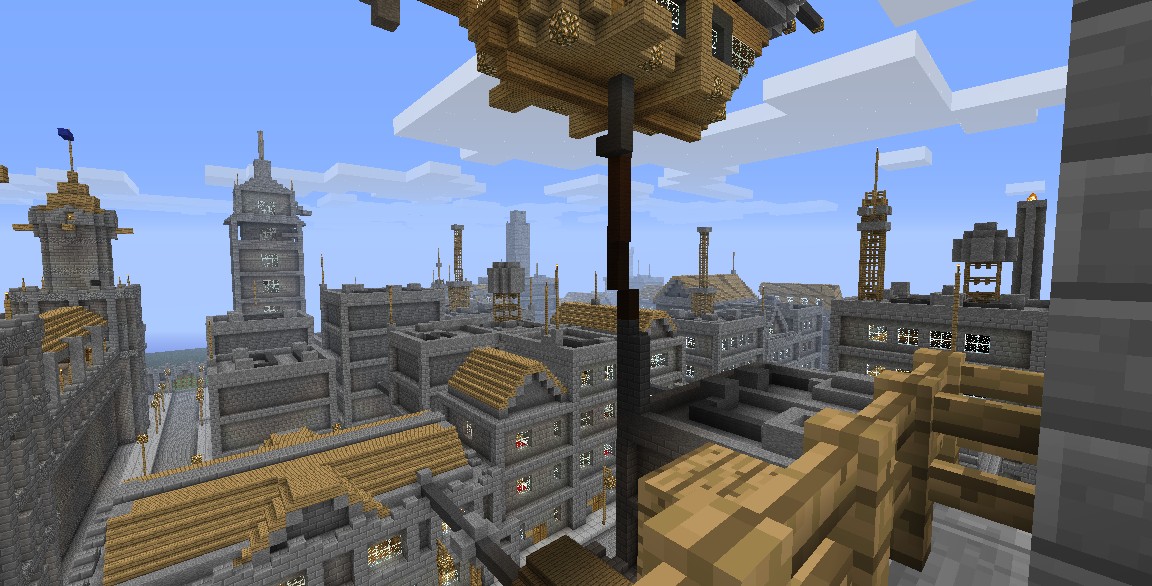 Great City of Telcoa Minecraft Map