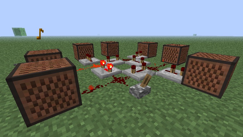 the nice noise blocks Minecraft Map