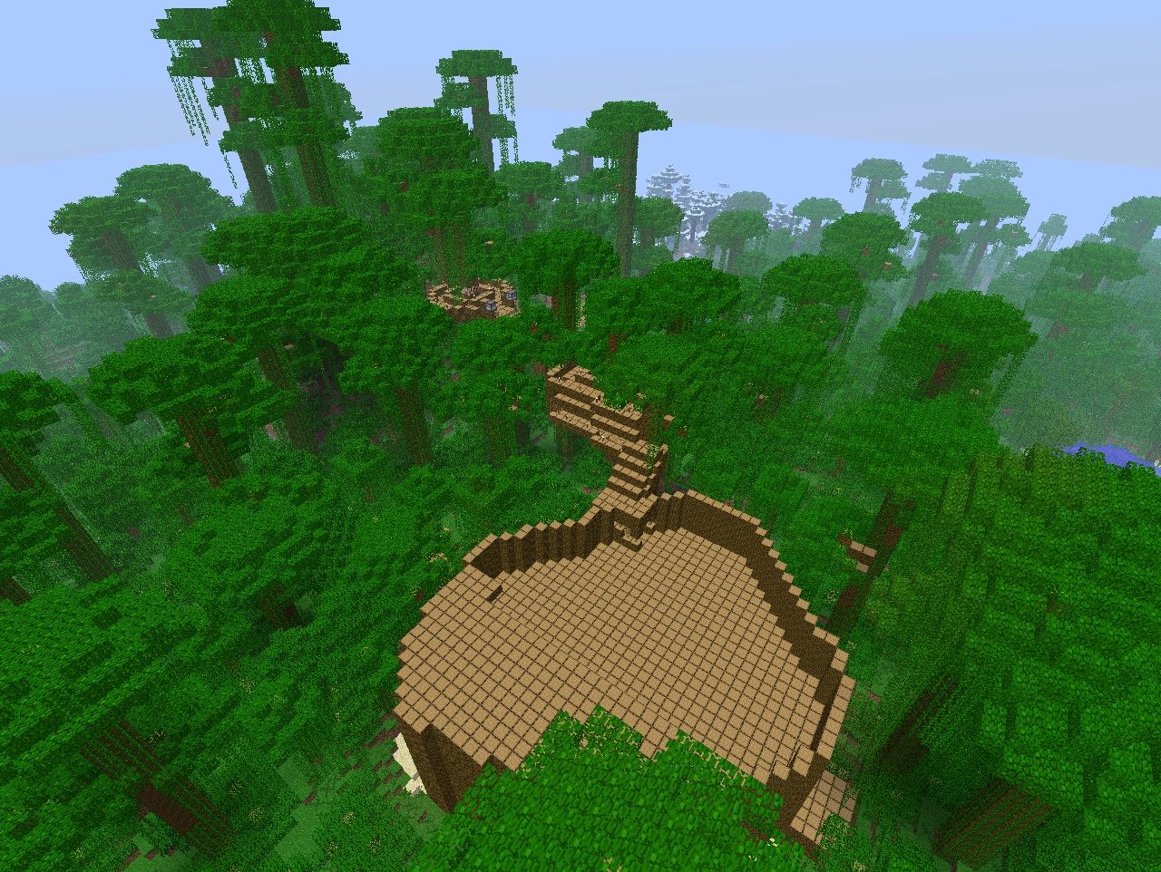 EPIC TREEHOUSE Minecraft Map
