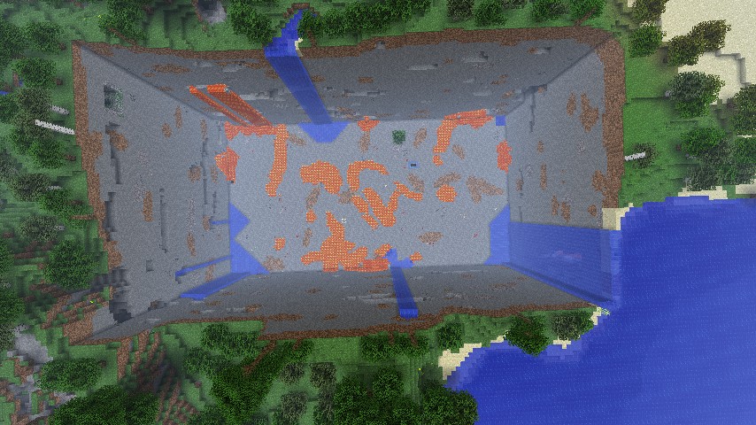 World Hole Challenge! Minecraft Map