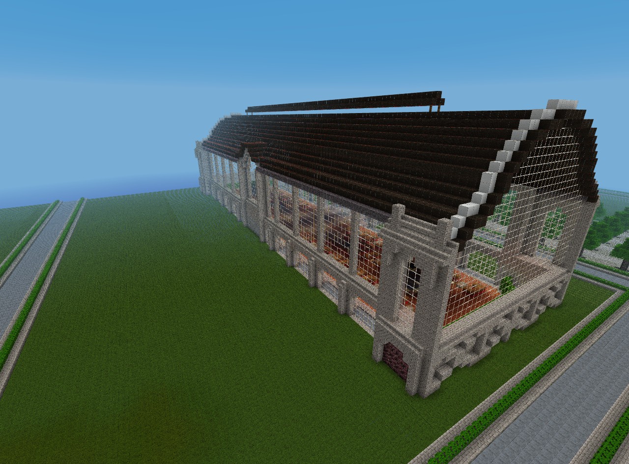 Bahnhof/ TrainStation Minecraft Map