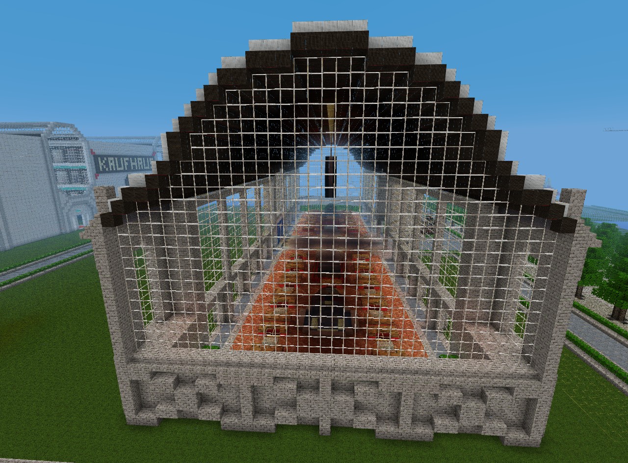 Bahnhof/ TrainStation Minecraft Map