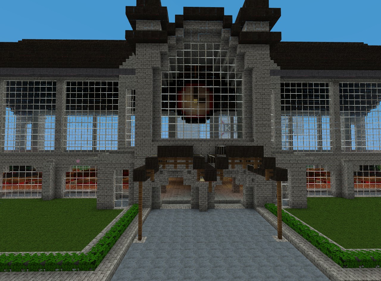 Bahnhof/ TrainStation Minecraft Map