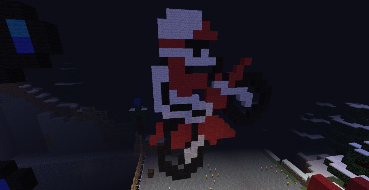 Excitebike bike guy thing. Minecraft Map