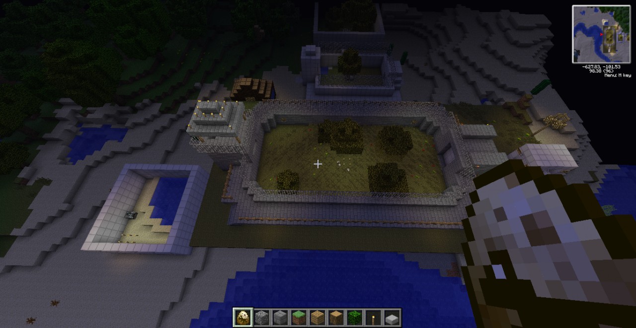 raptor pen Minecraft Map