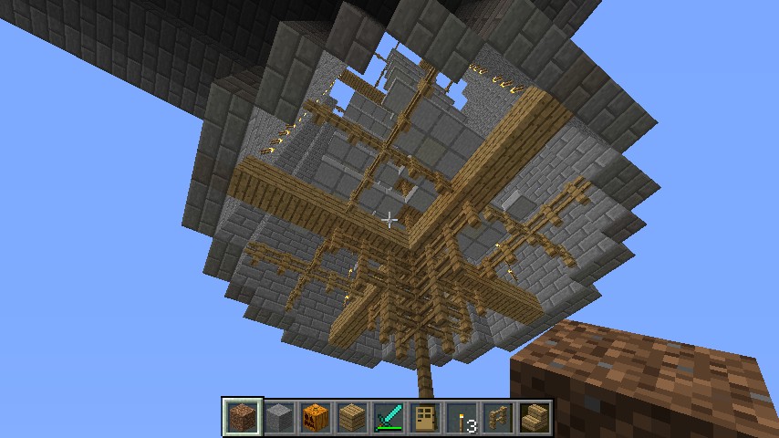 propeller castle garden Minecraft Map