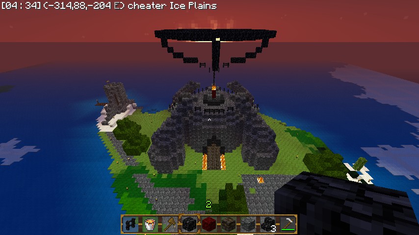 Dark Necro-Castle Minecraft Map