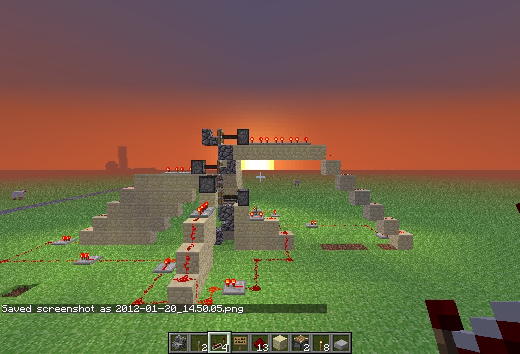 My piston elevator Minecraft Map