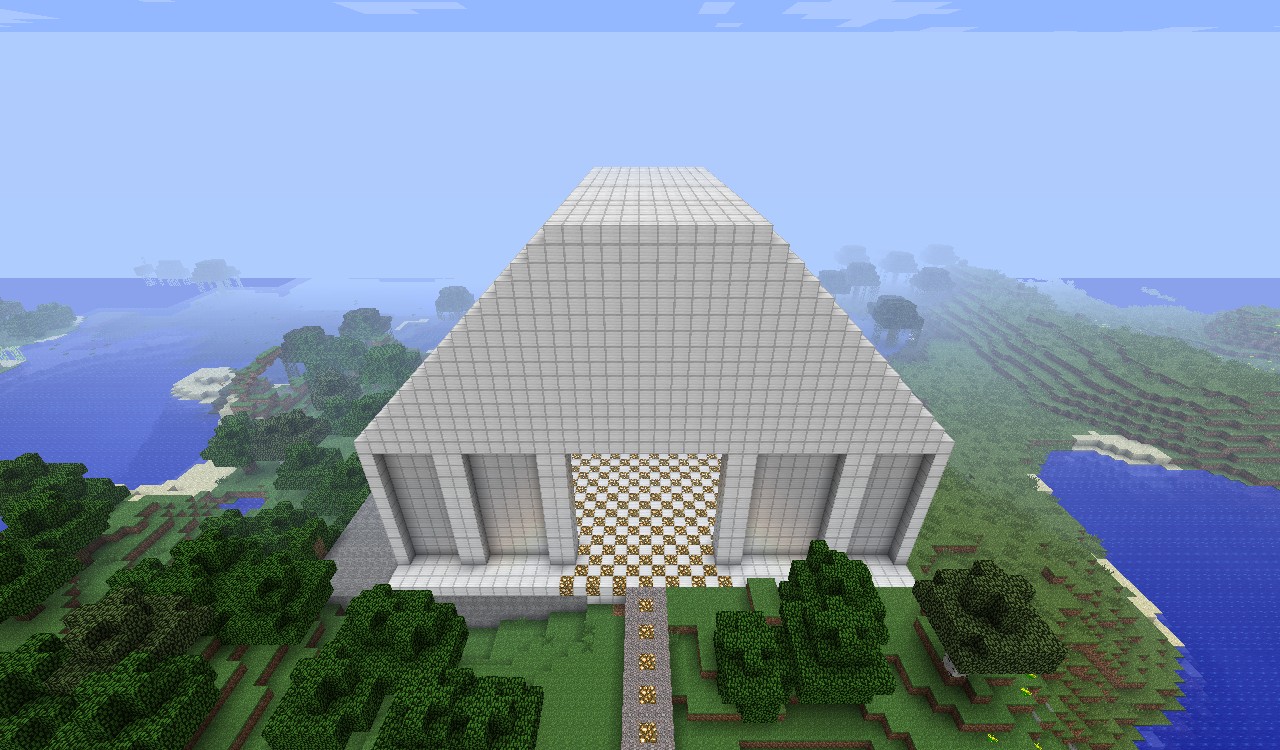 Roman Temple to Jupiter Minecraft Map