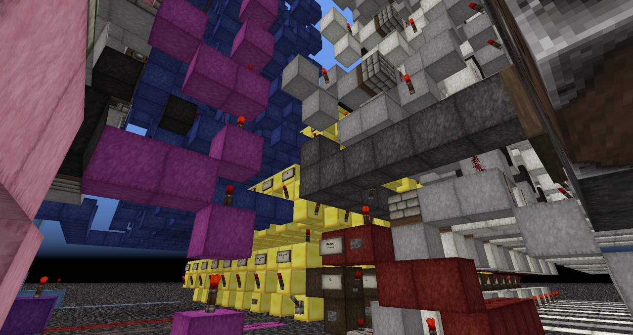 Fastest Piston Elevator, & with 26 Floors (Requires Minecraft v1.1 ...